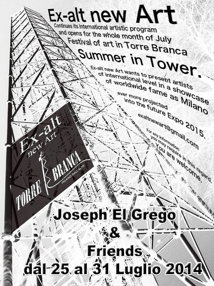 Milano - Torre Branca - Mostra "Joseph El Grego & Friends" dedicata ...