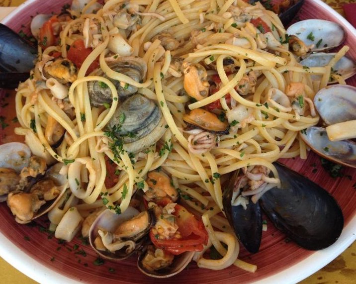 Linguine ai frutti di mare Foto e ricetta di Bruno De Gaetano - Siciliafan