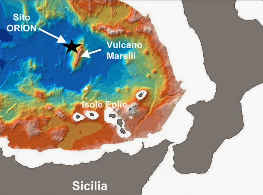 Il Vulcano Marsili a minaccia delle coste tirreniche - Siciliafan