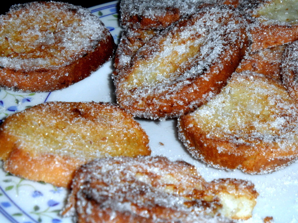 Ricetta del Pane Fritto con lo Zucchero, l'antica merenda siciliana da ...