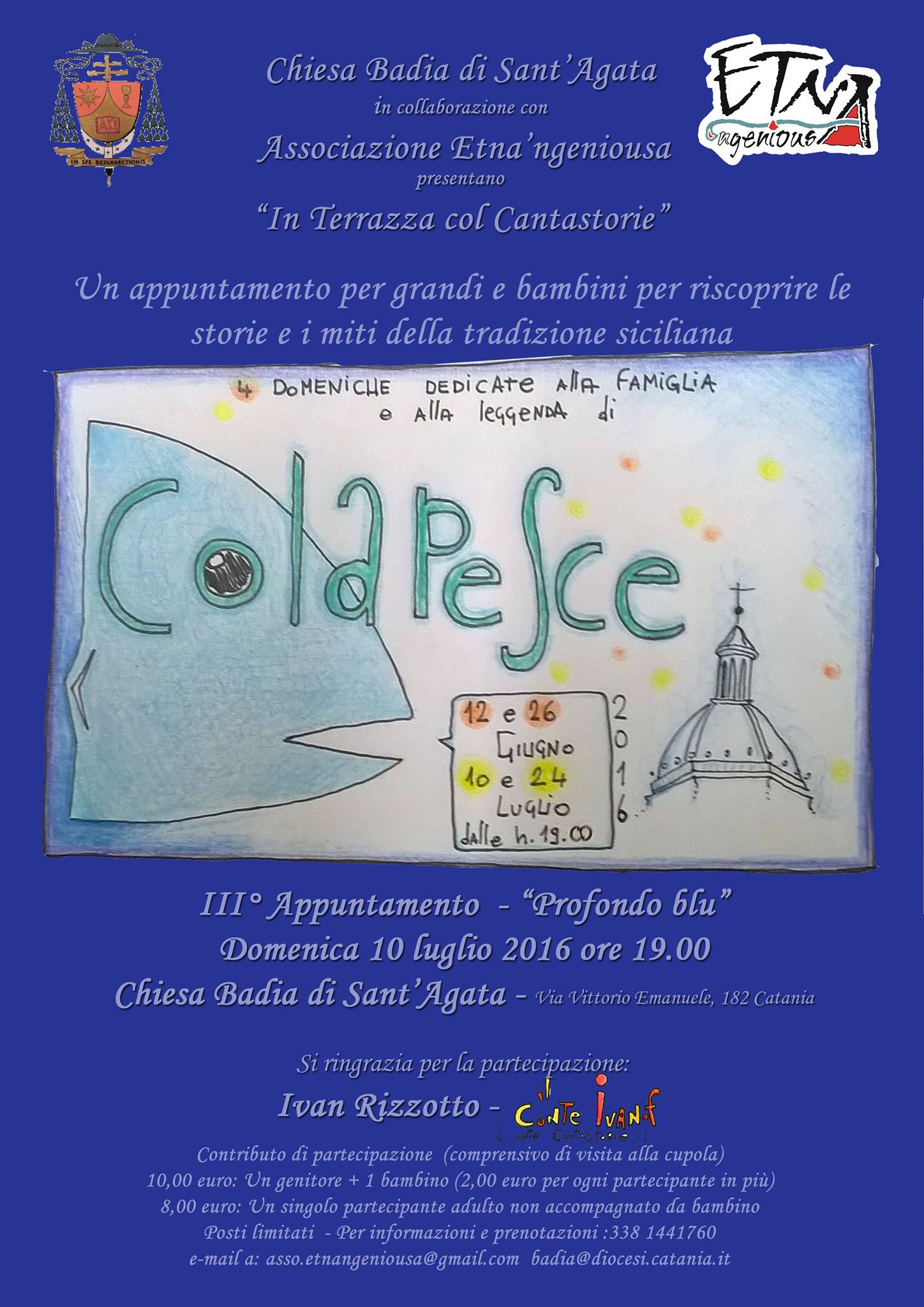 Palermo - La Leggenda di Colapesce alla Badia - Siciliafan