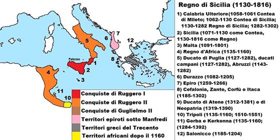 Breve storia del Regno di Sicilia (1130 – 1816) (Prima parte) - Siciliafan