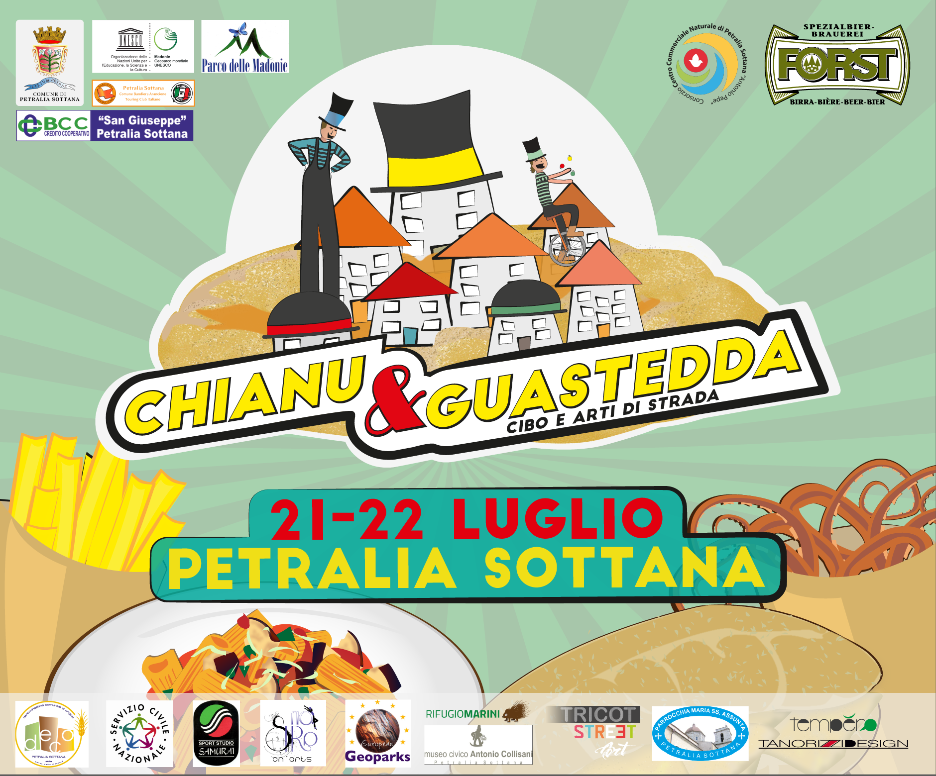 Evento a Petralia Sottana 21-22 luglio "CHIANU & GUASTEDDA - cibo e ...