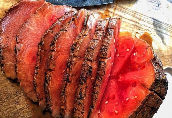 Prosciutto di anguria affumicata: costa 75 dollari