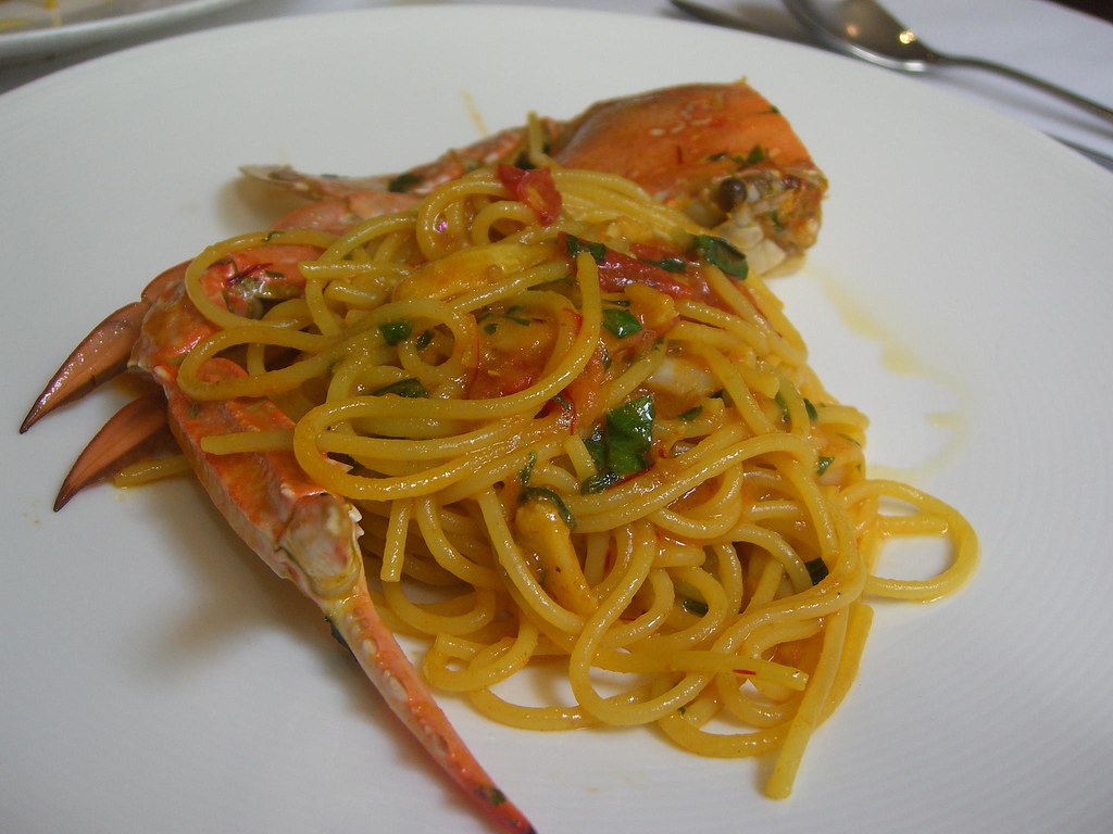 Spaghetti al granchio ricetta del primo piatto sfizioso - Siciliafan