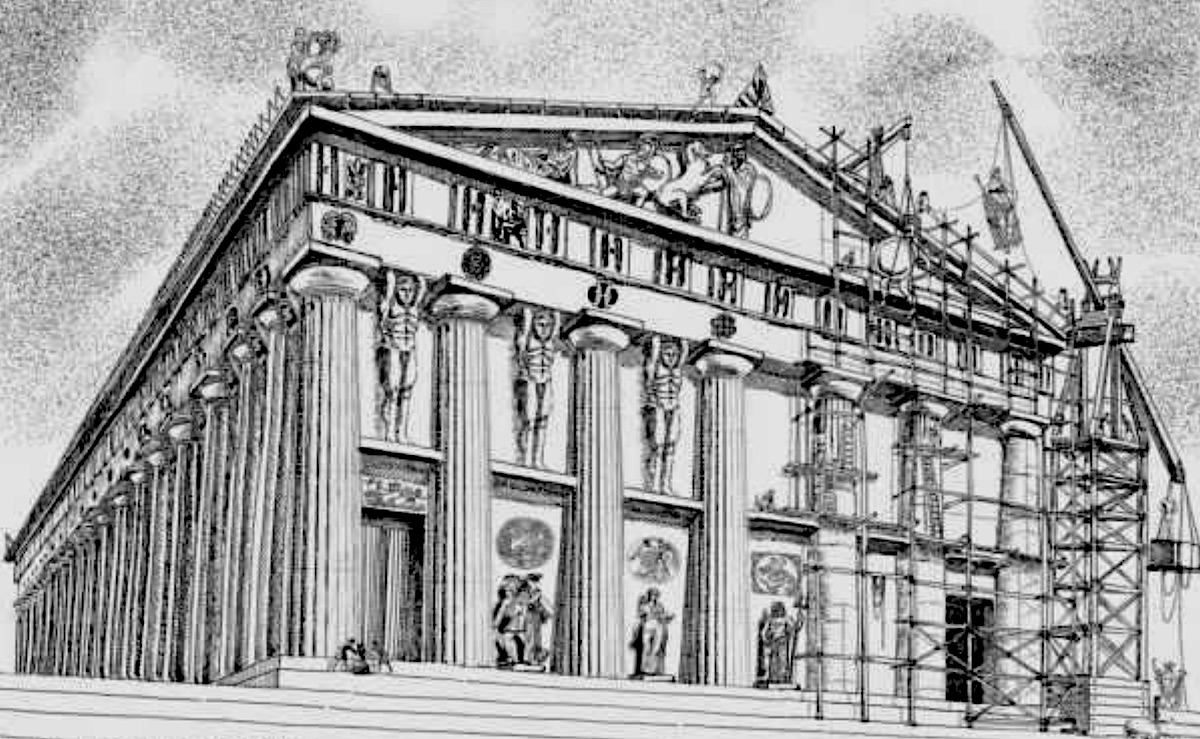 Tempio di Zeus Olimpio di Agrigento: l'Olympeion più imponente del ...