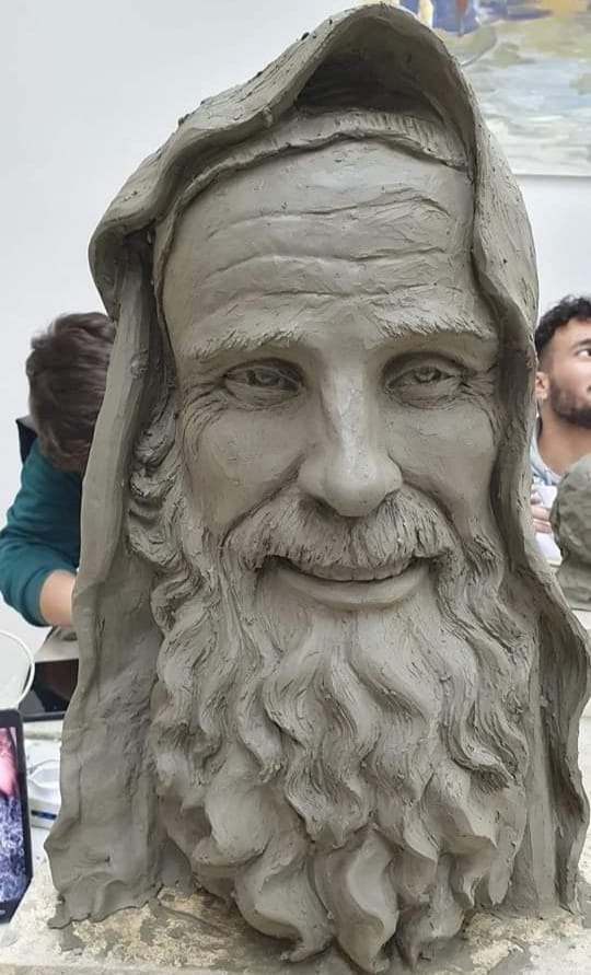 Una statua per Biagio Conte, l'omaggio dello scultore di Termini ...