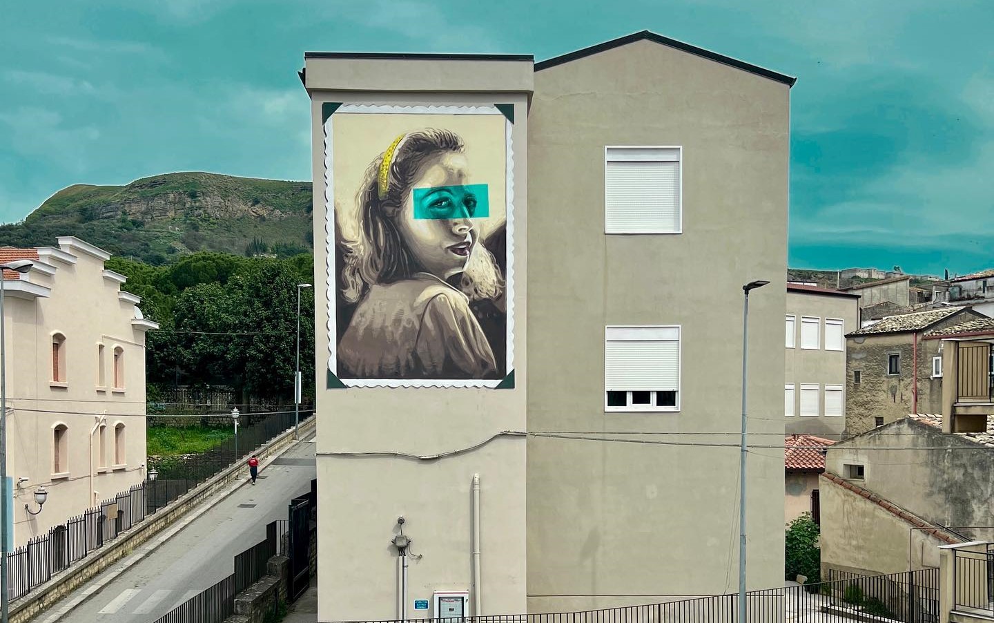 Corleone dedica un murale a Francesca Morvillo, il volto sorridente è ...