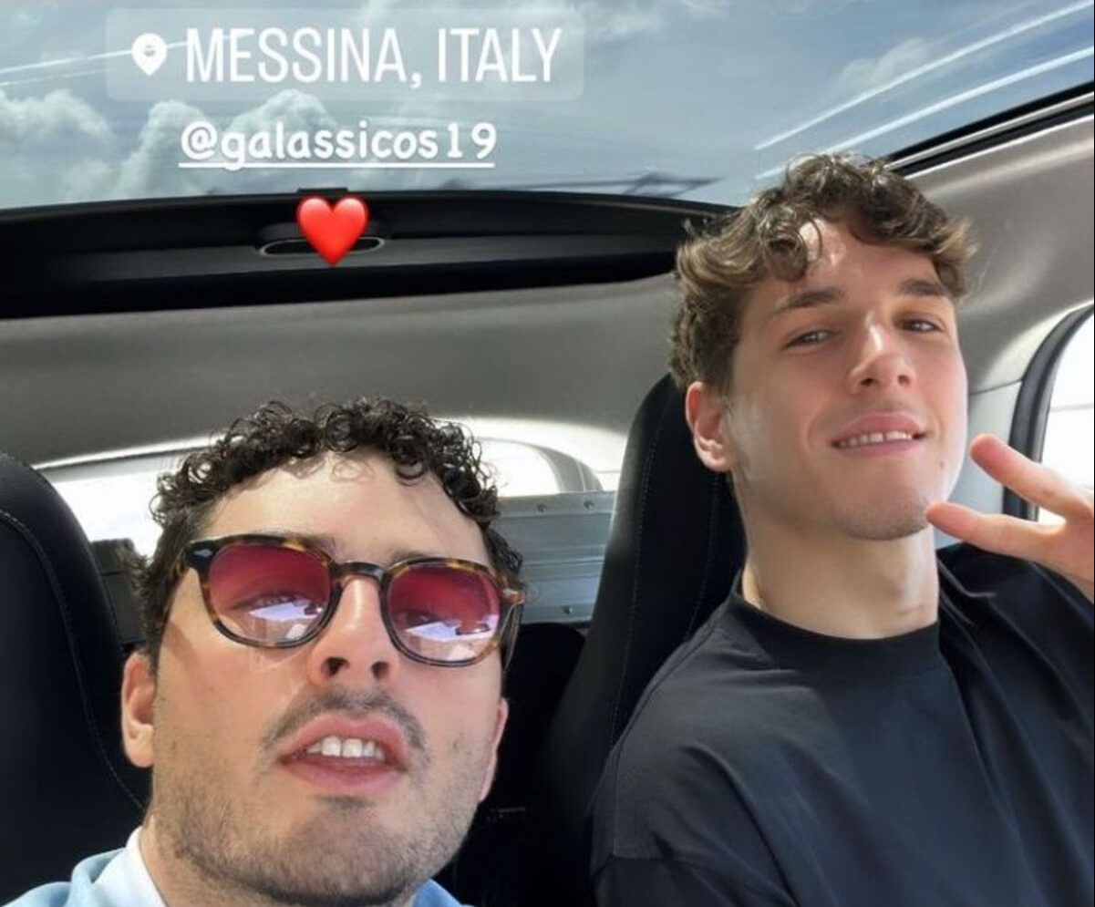 La stella del Galatasaray Nicolò Zaniolo si concede una vacanza a ...