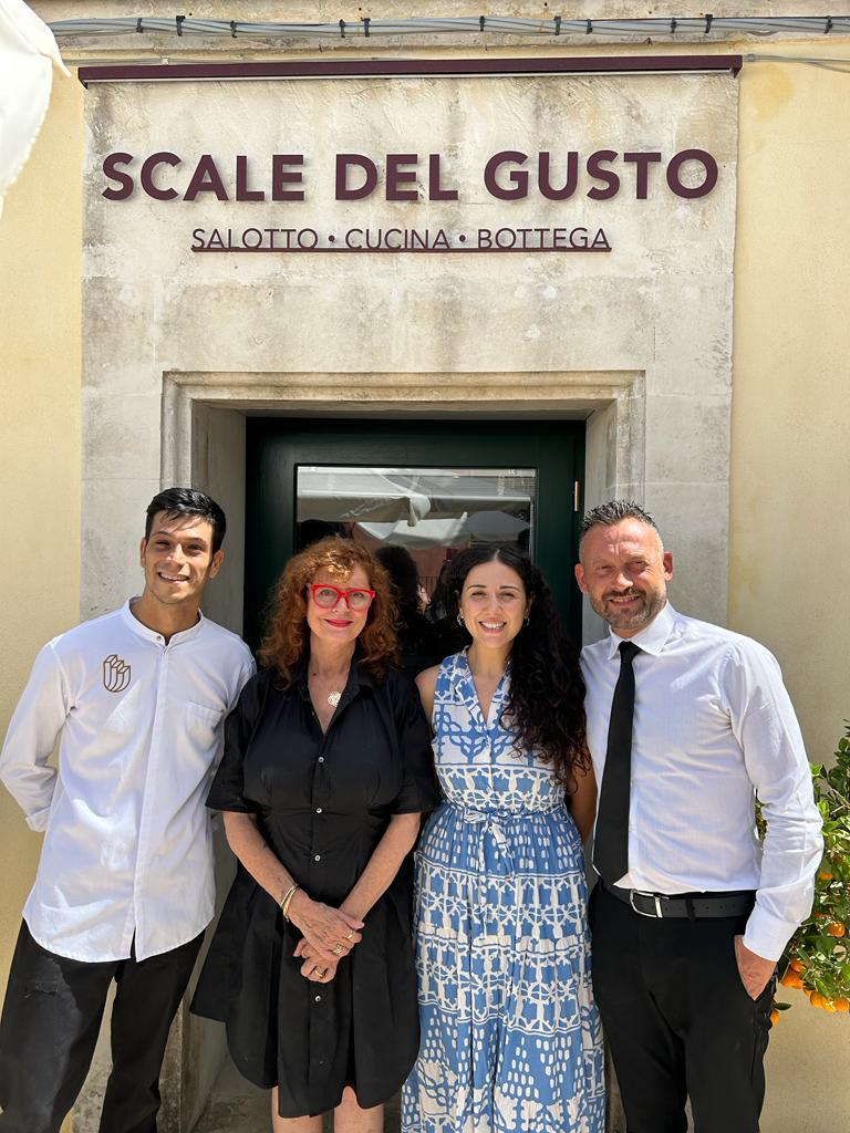 Susan Sarandon a Ragusa, le eccellenze della cucina locale conquistano ...
