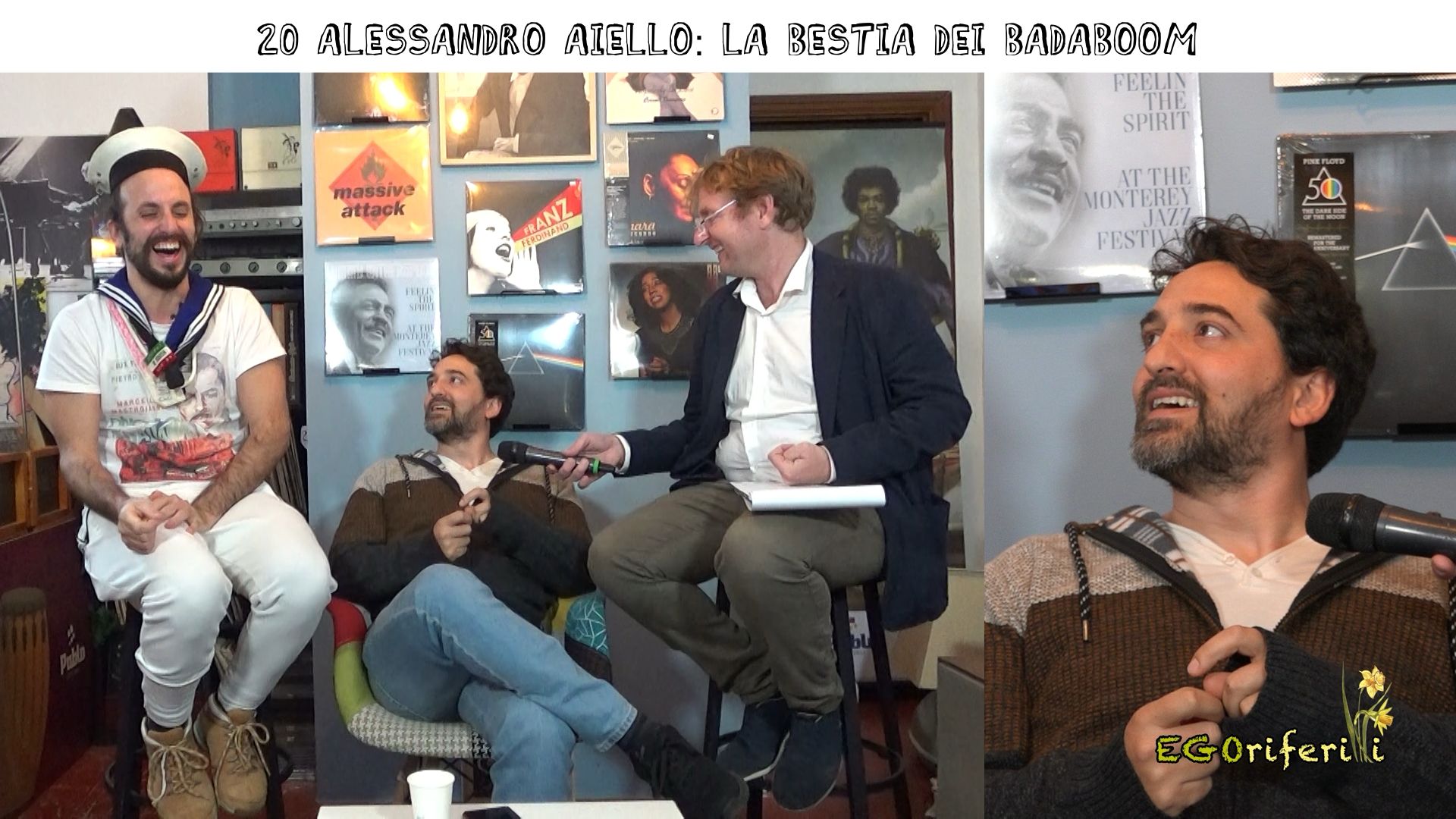 Il comico Alessandro Aiello dei Badaboom intervistato dal podcast ...