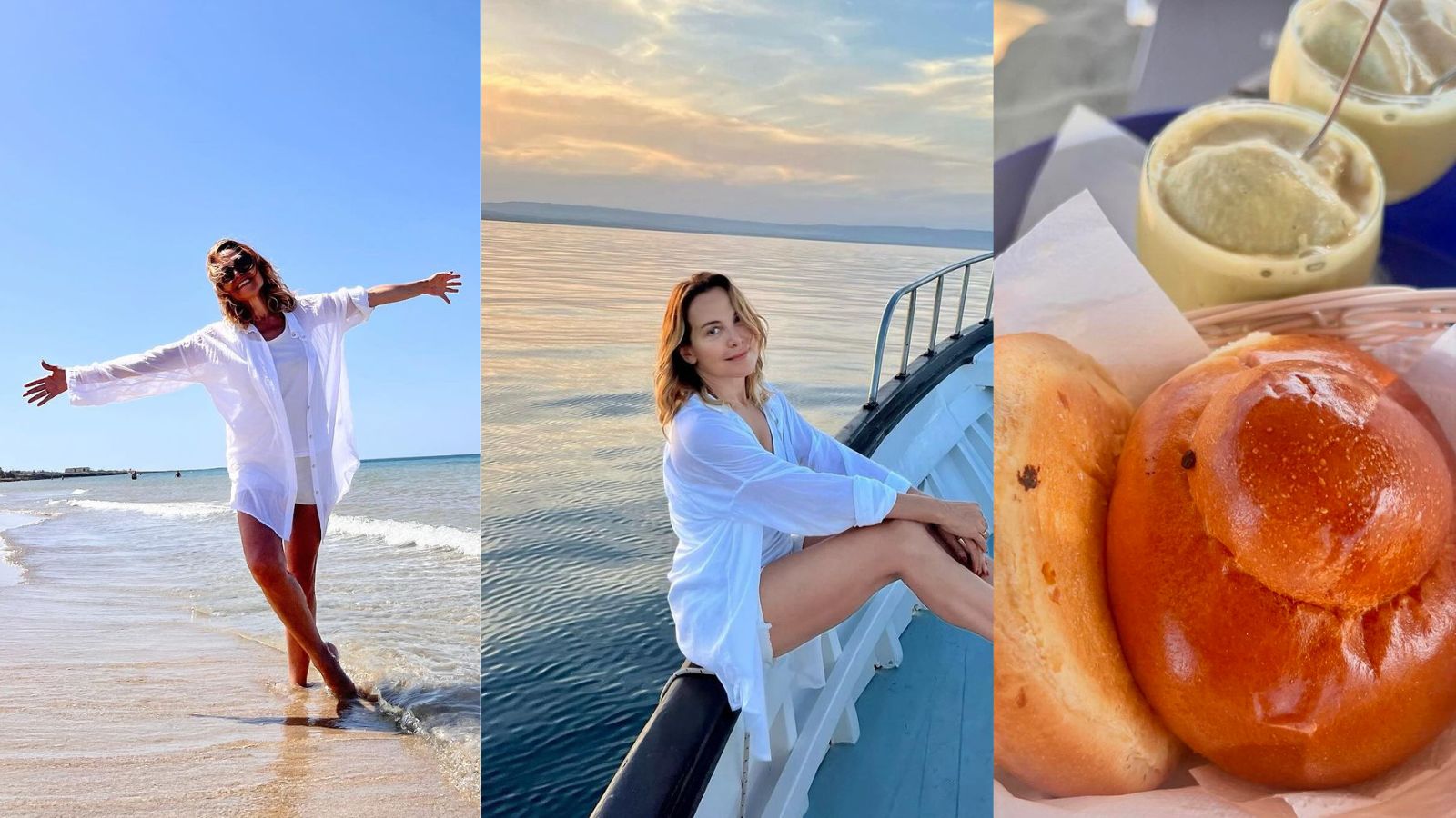 Vacanze siciliane per Barbara d'Urso: mare, relax e buon cibo