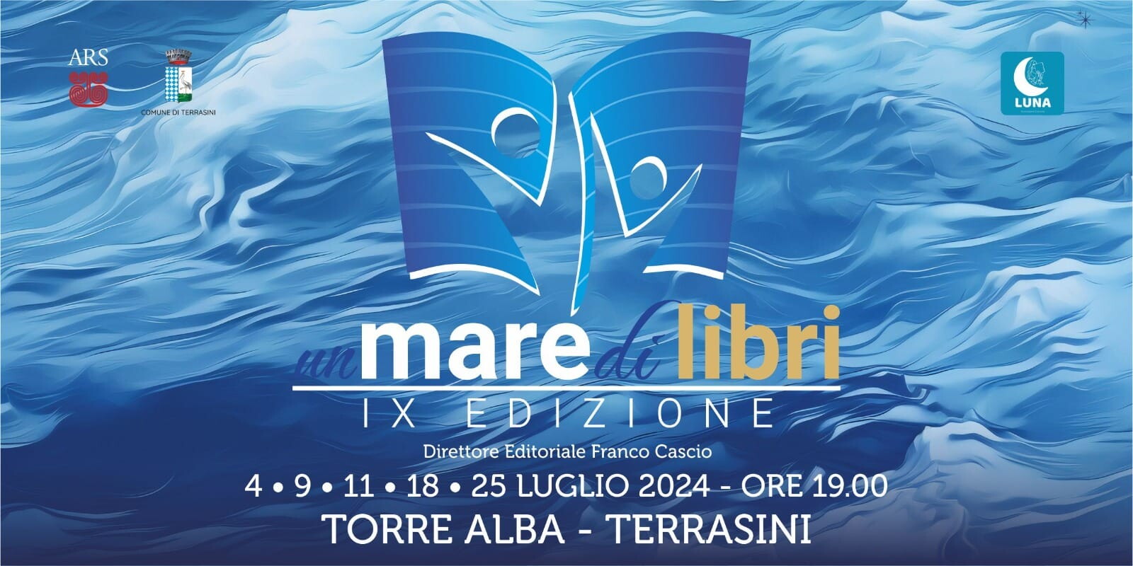 Letteratura, a Terrasini la IX edizione di Un Mare di Libri: il programma