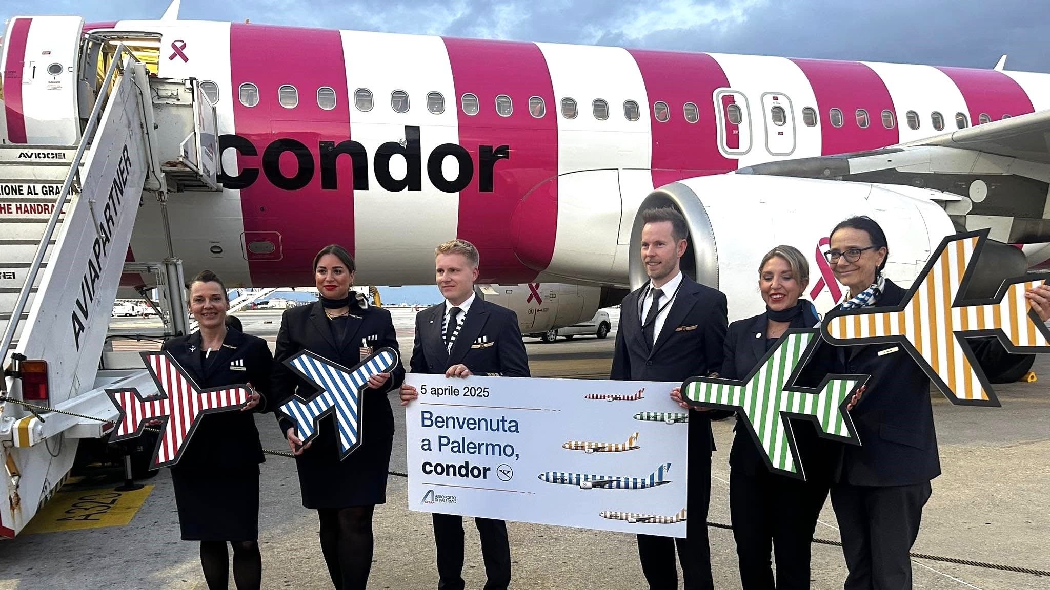 Viaggi, Condor Airlines apre la nuova rotta Palermo-Roma-Francoforte