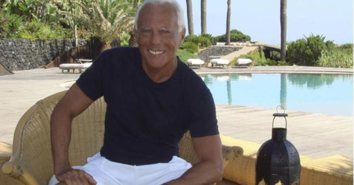 Giorgio Armani, il ricordo di Pantelleria: "Compagno silenzioso e presente"